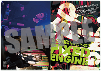 OLDCODEX Live Blu-ray"FIXED ENGINE"2017 in BUDOKANの特典絵柄を公開！ | News | Lantis web site